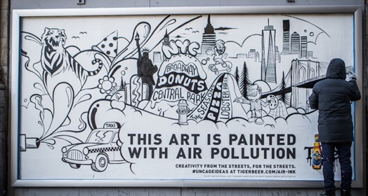Control Air Pollution by Recycling Smoke into Ink and Paint - BuzzOnEarth